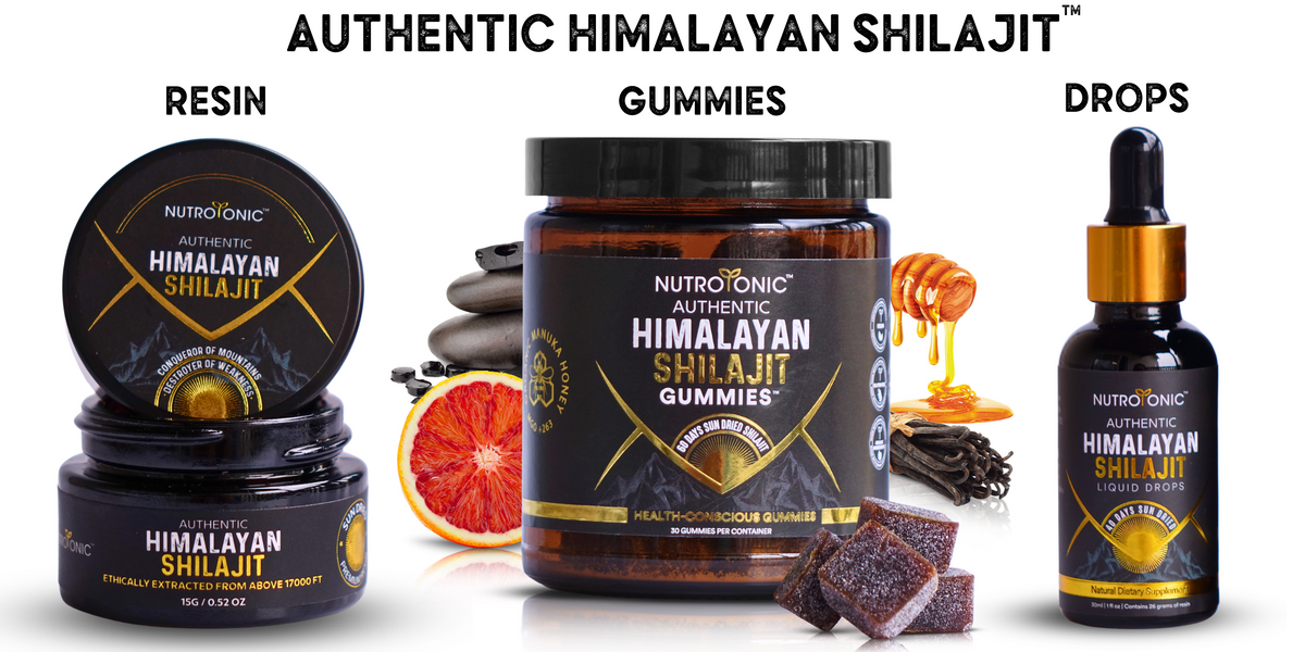 Shilajit: The Miracle Mineral of the Himalayas– NUTROTONIC