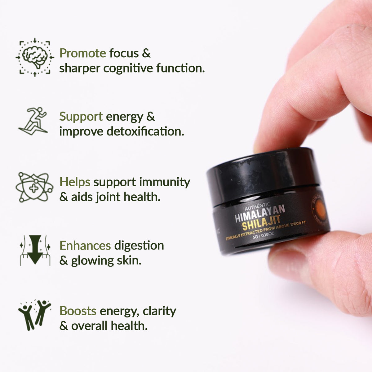 Authentic Shilajit Resin - Best Himalayan Shilajit Resin– NUTROTONIC